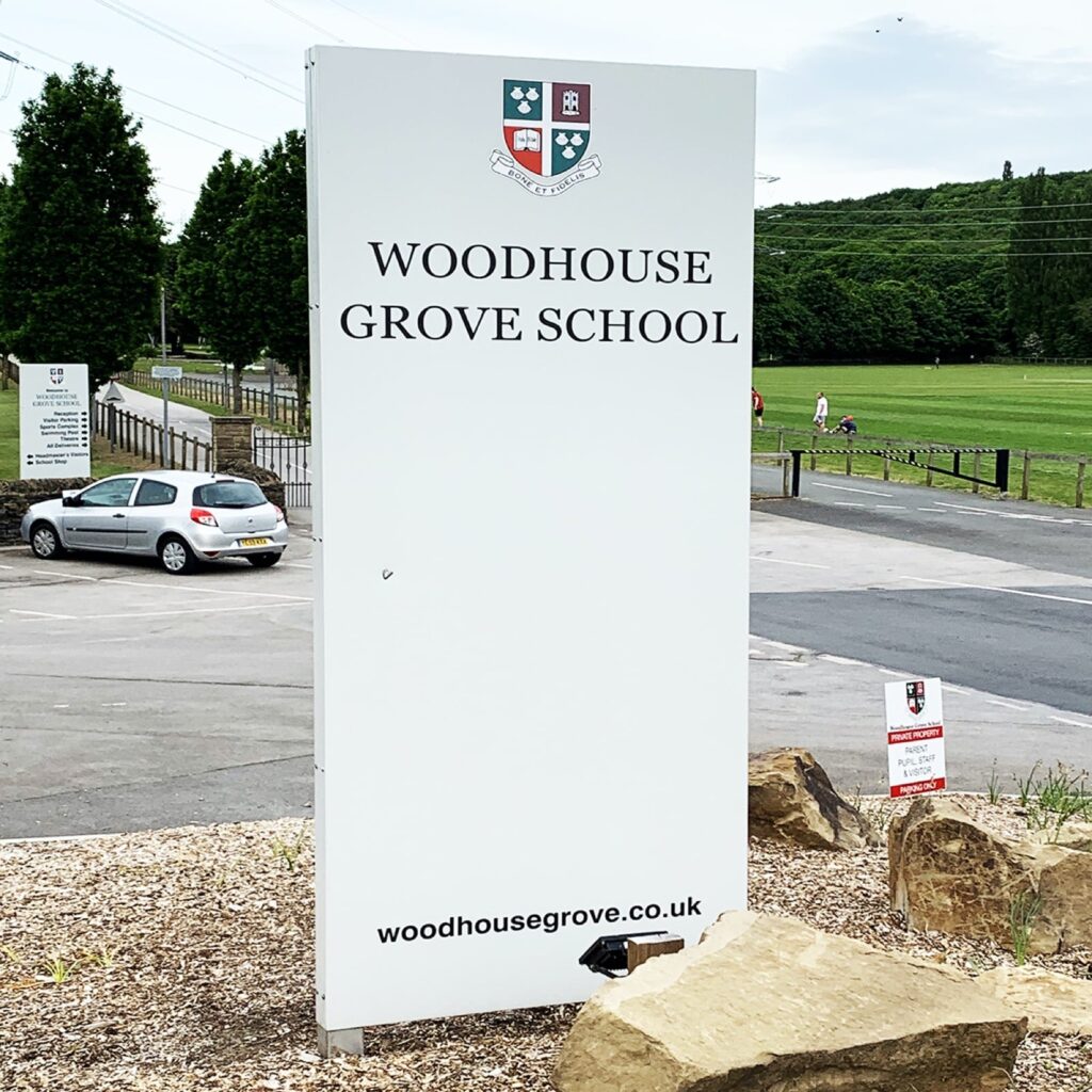 Monolith Totem Signs - Signs2Schools