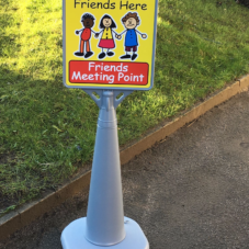 Parking Buddies Kiddie Pavement Signs - Signs2Schools
