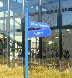 Fingerpost Directional Signs - Signs2Schools