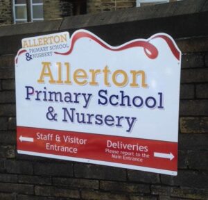 Custom Main Entrance Wall Signs - Signs2Schools