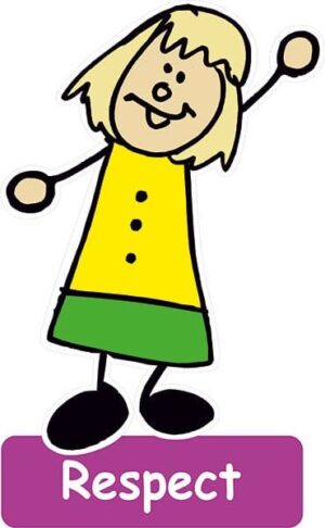 Respect Core Value Kiddie Sign - Signs2Schools